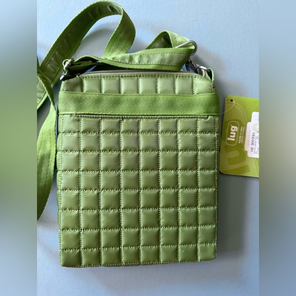 lug | Bags | Nwt Lug Crossbody Shoulder Quilted Green Apple Travel Bag ...